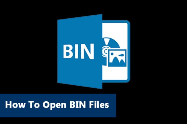 How To Open BIN Files On Both Computer And Android